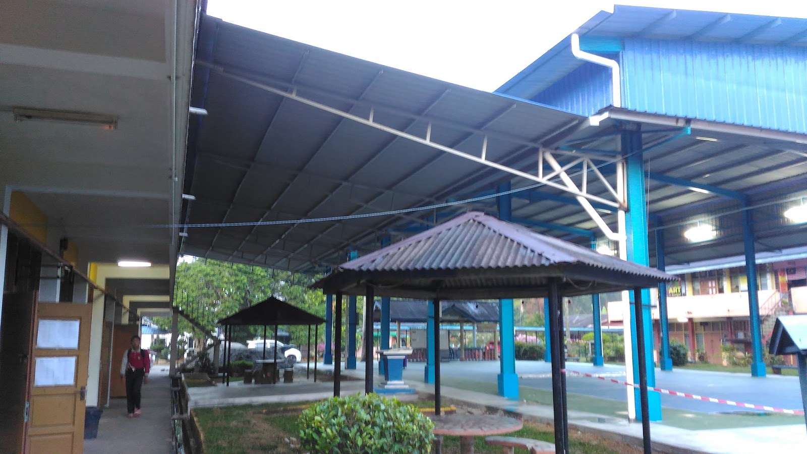 Pembinaan Dewan Baharu - SMK TELOK KERANG