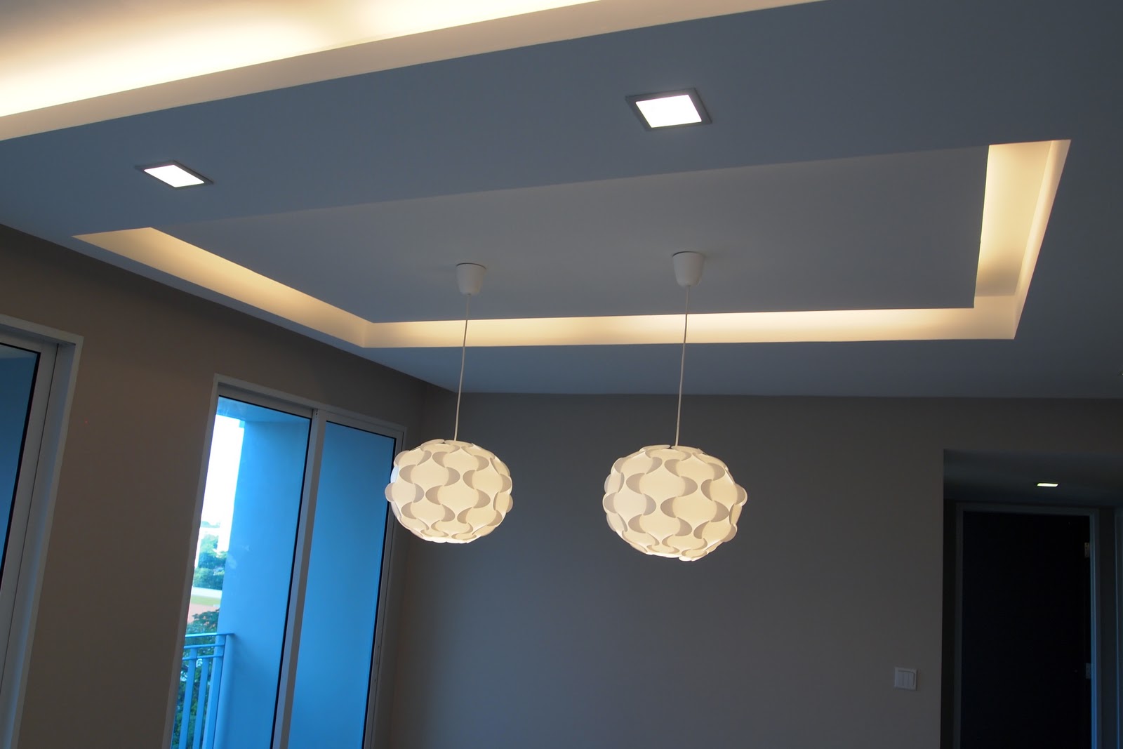 Plaster Ceiling & Partition Drywall Singapore: Park Central cove light