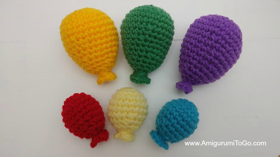 Crochet Balloon in Two Sizes