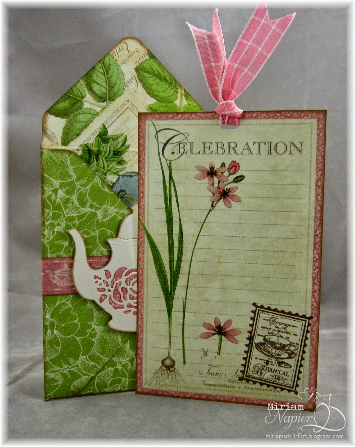 Miriam's Delirium: Graphic 45 - Botanical Tea Cards
