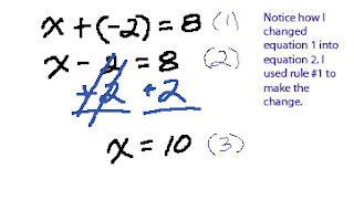 Math Help with Mr. Pi the Math Guy: Solving One-Step Equations with ...