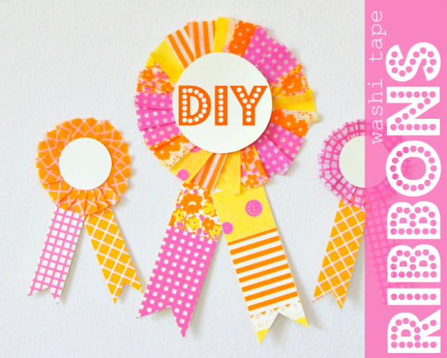 Omiyage Blogs: DIY: Washi Tape Ribbons