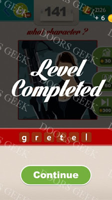 What Character ? Level 141 ~ Doors Geek