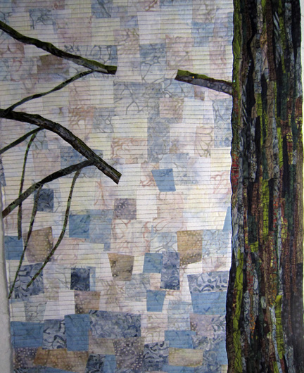 Barbara Strobel Lardon Art quilts: Tree