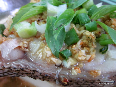 Basil steam fish