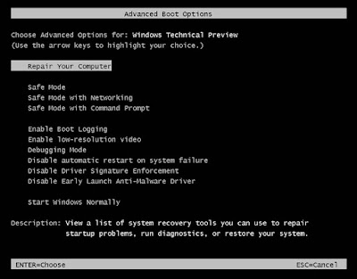 How to enable using F8 during boot up to enter safe mode in Windows 10 ...
