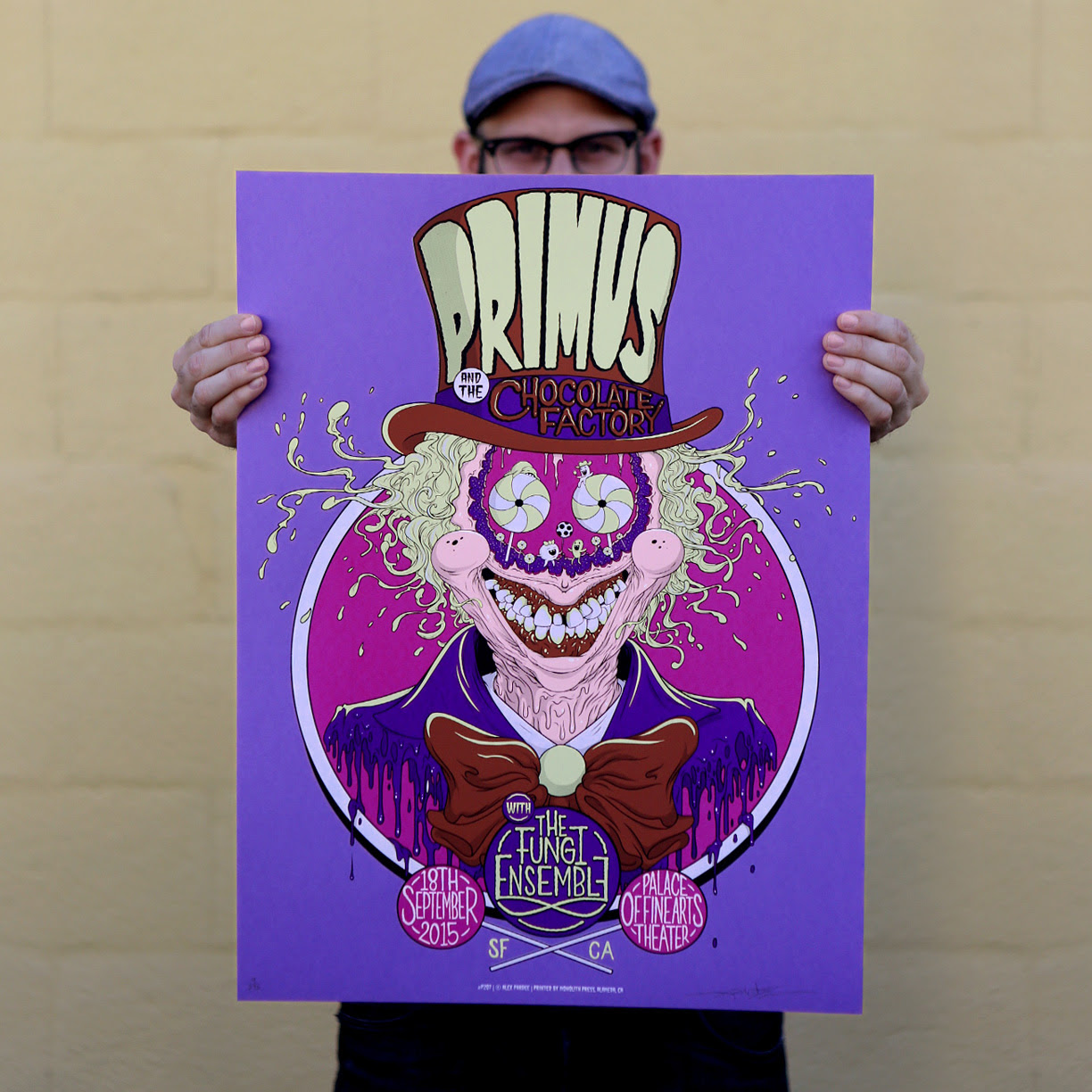 INSIDE THE ROCK POSTER FRAME BLOG: Alex Pardee Primus San Francisco ...