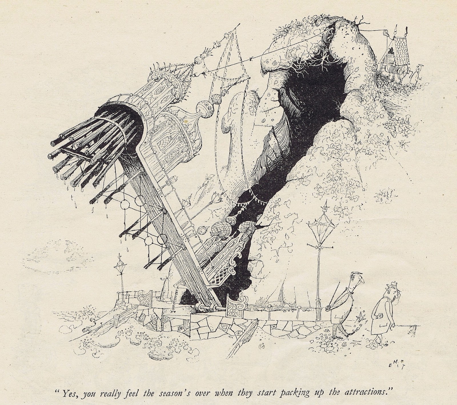 Mike Lynch Cartoons: Dick Buchanan: Some PUNCH Magazine Cartoons 1948-1963