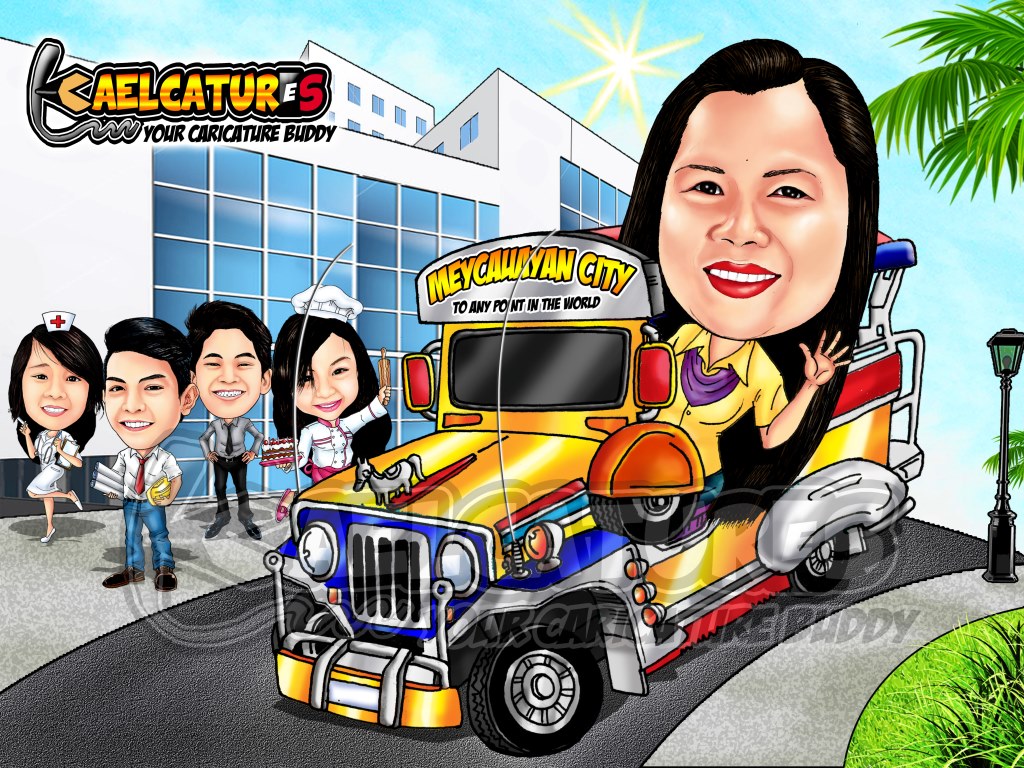 Kaelcatures: Teacher's Jeepney Ride