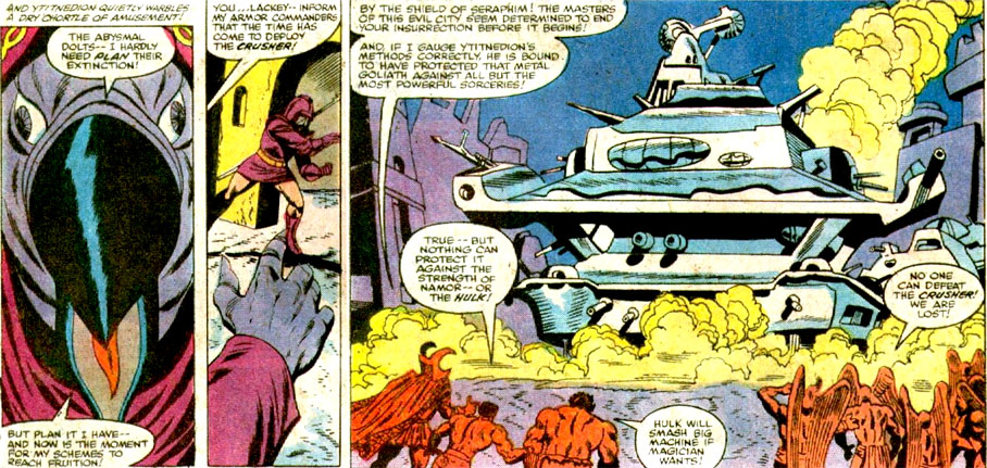 The Peerless Power of Comics!: The Deadly Grip of The Crusher(s)!