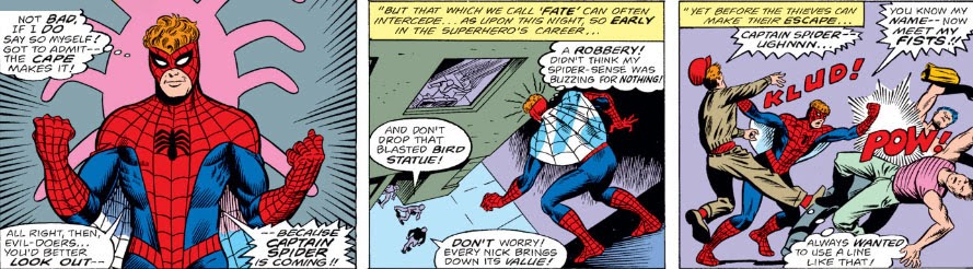 The Peerless Power of Comics!: Meet The Fists of--Captain Spider!