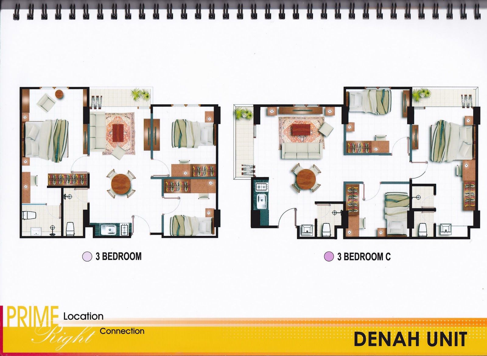 APARTEMEN GATEWAY @ PASTEUR BANDUNG: DENAH TIPE UNIT APARTEMEN GATEWAY ...