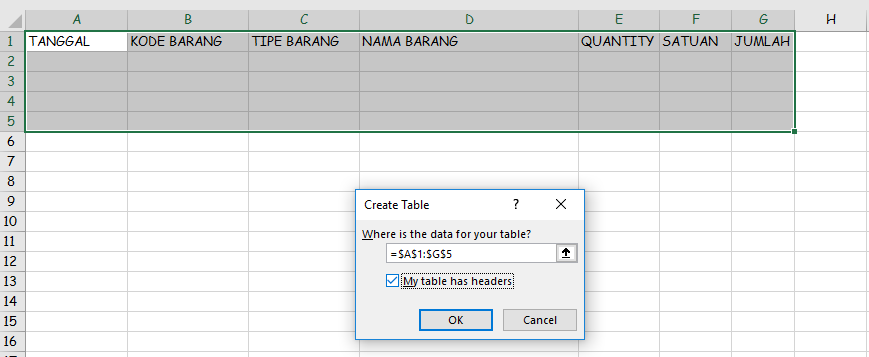 CARA MEMBUAT FORM EXCEL DENGAN MUDAH - Maul's Note