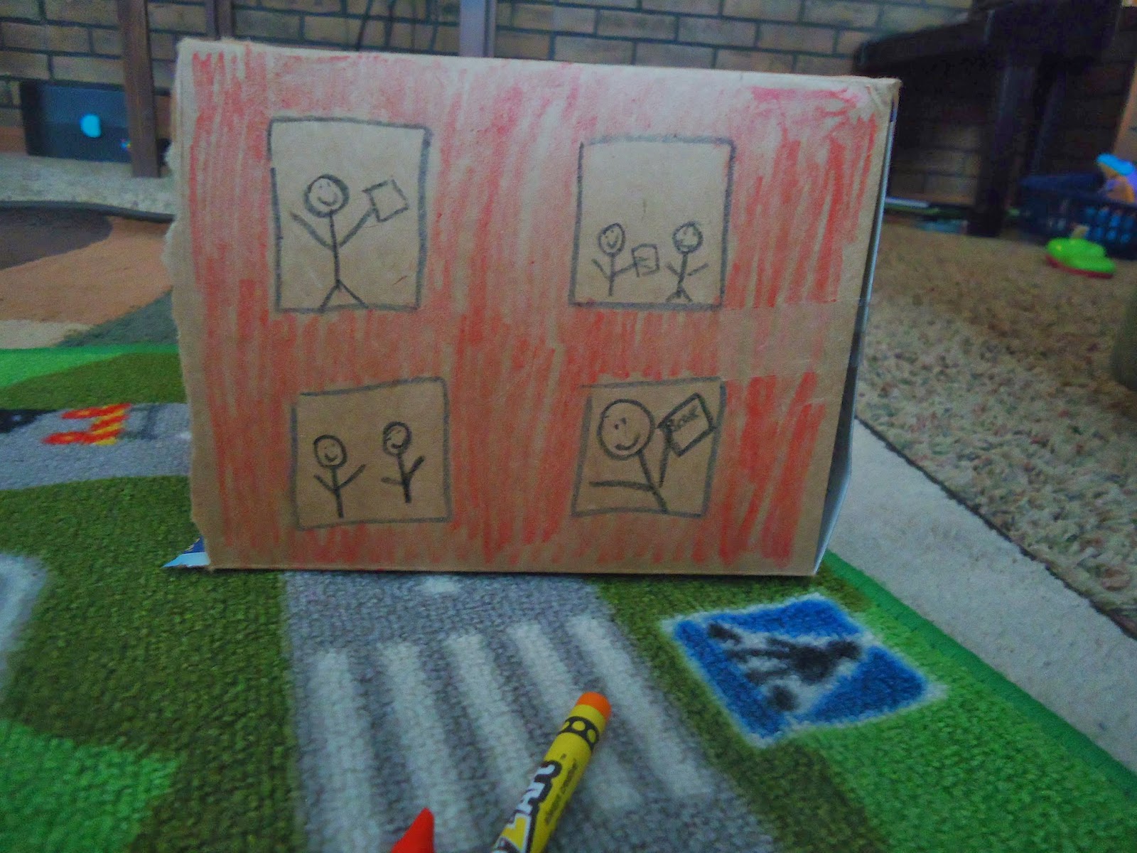 Sweet Silly Sara: 5 Minute Cardboard Craft