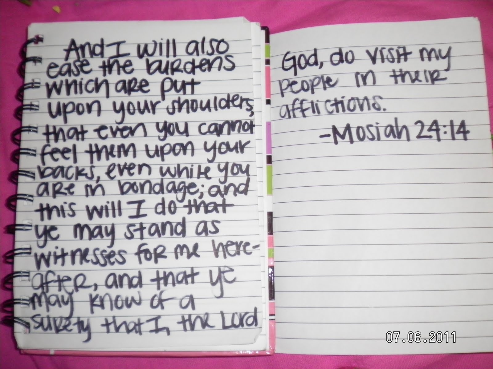 Until Weak Things Become Strong.