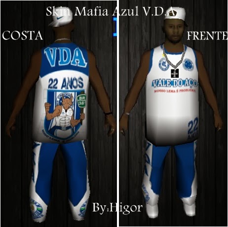 MÁFIA AZUL GT: Skins