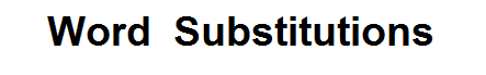 One word Substitutions -2 - Make Your English Easy