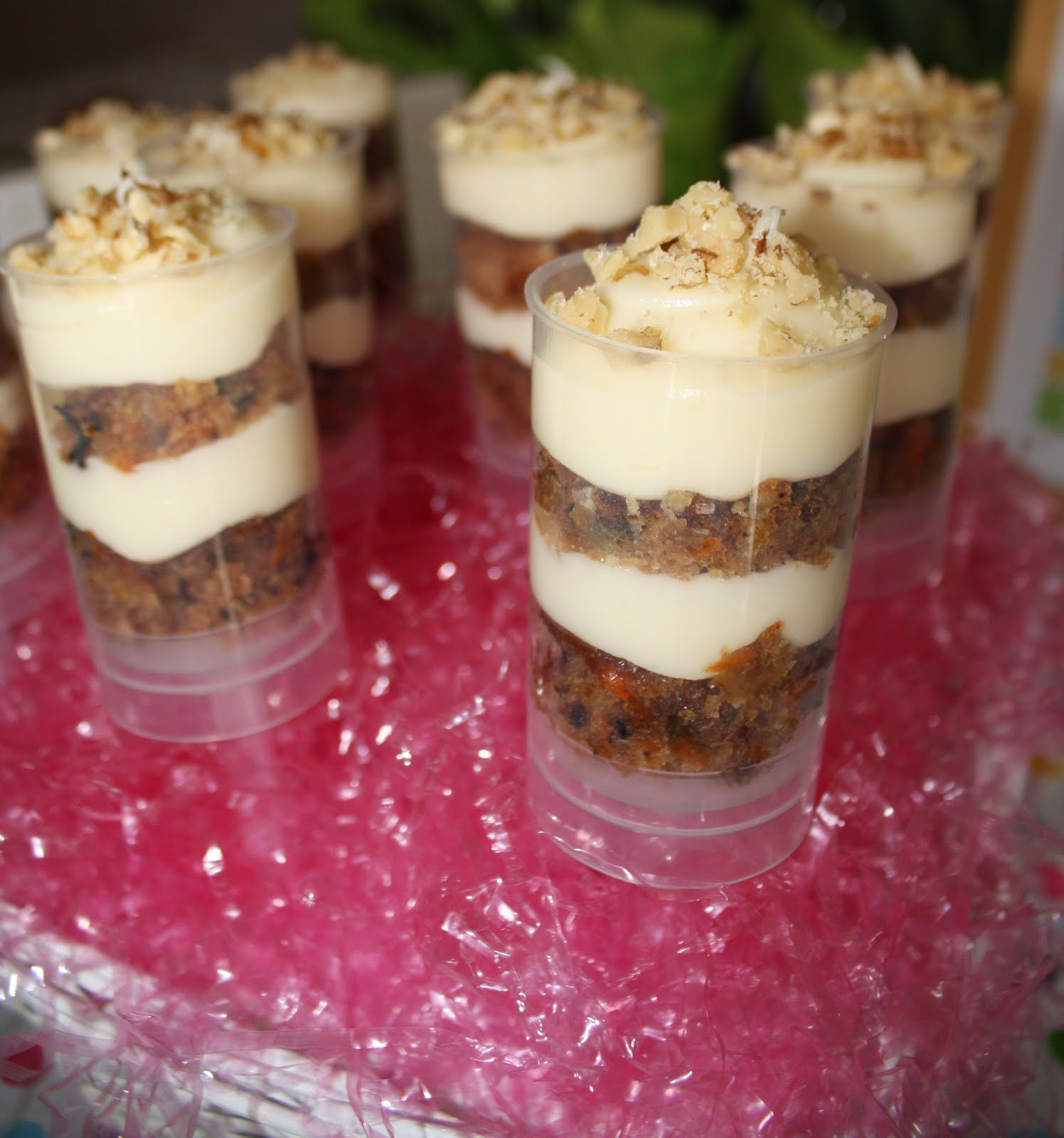 The Bedtime Baker: carrot cake push pops