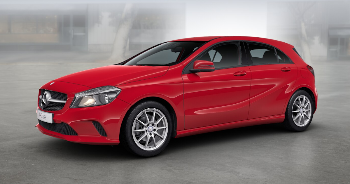 Mercedes Classe A W176 Restylée (2018) - Couleurs / Colors