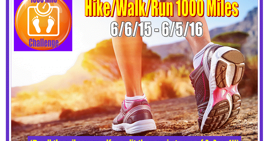 Staying Fit in My 60s: New Challenge - Walk 1,000 Miles in a Year