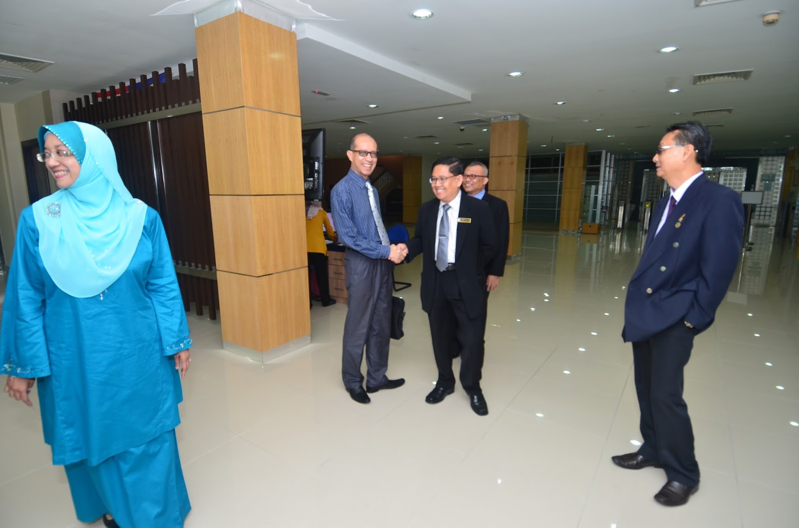 Lawatan rasmi dari Fakulti Pengurusan Maklumat, Kampus Puncak Perdana ...