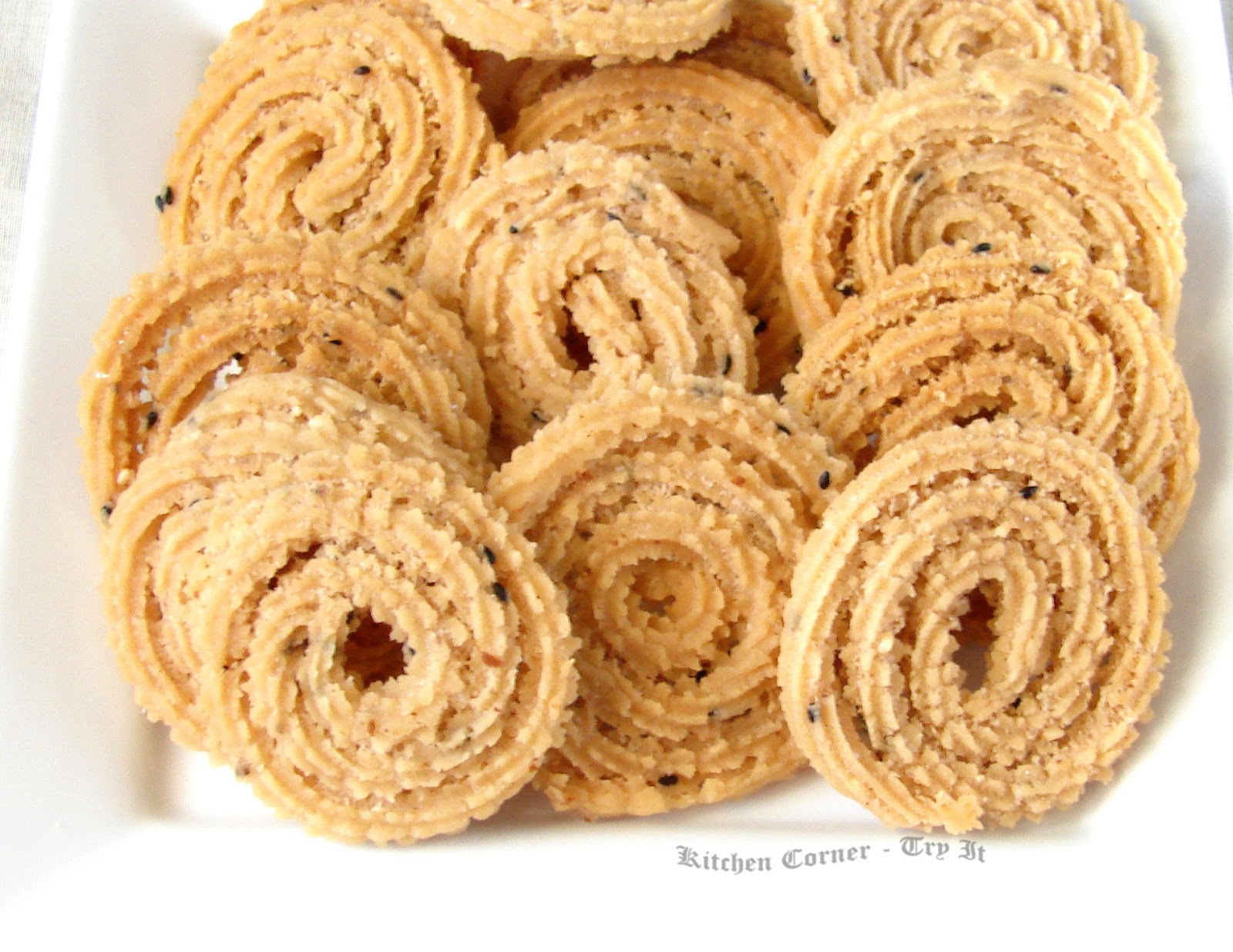 Mullu Murukku/ Chakali- Rice Murukku and Maida Butter Murukku