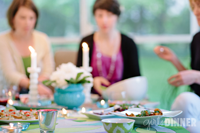 Because It's Awesome: girls dinner // summer tapas party