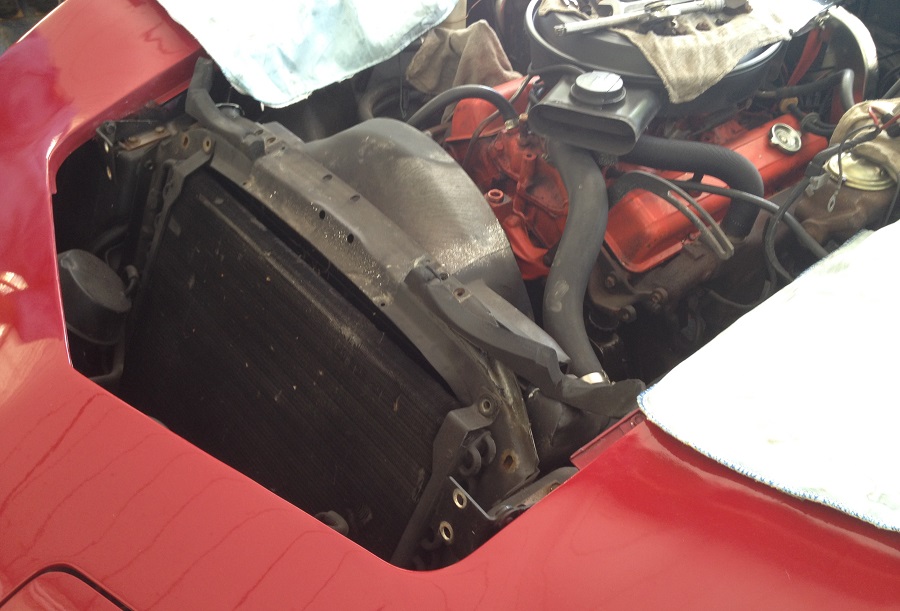 1976 Corvette Stingray: Restore, Repair, Detail: Replacing the Radiator ...