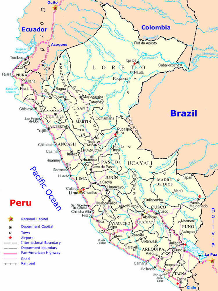 MAPAS DO PERÚ - Geografia Total™