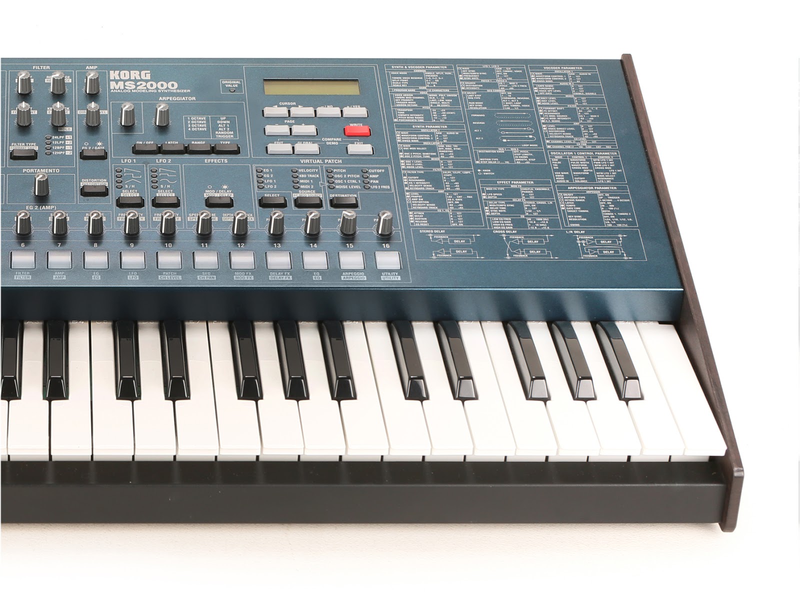 MATRIXSYNTH-B: Korg MS2000 SN 013454