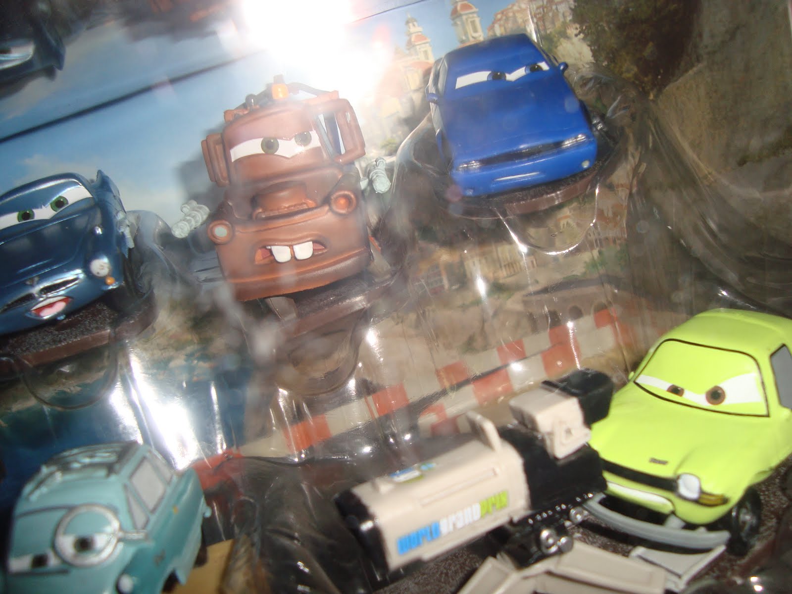 Disney Pixar Fanatics: Disney Store Exlclusive Cars 2 Deluxe PVC Sets