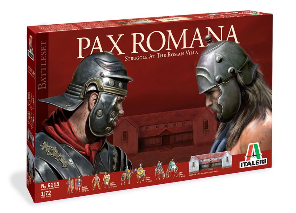 Wargame News and Terrain: Italeri: New Pax Romana Miniature Boxed Set ...