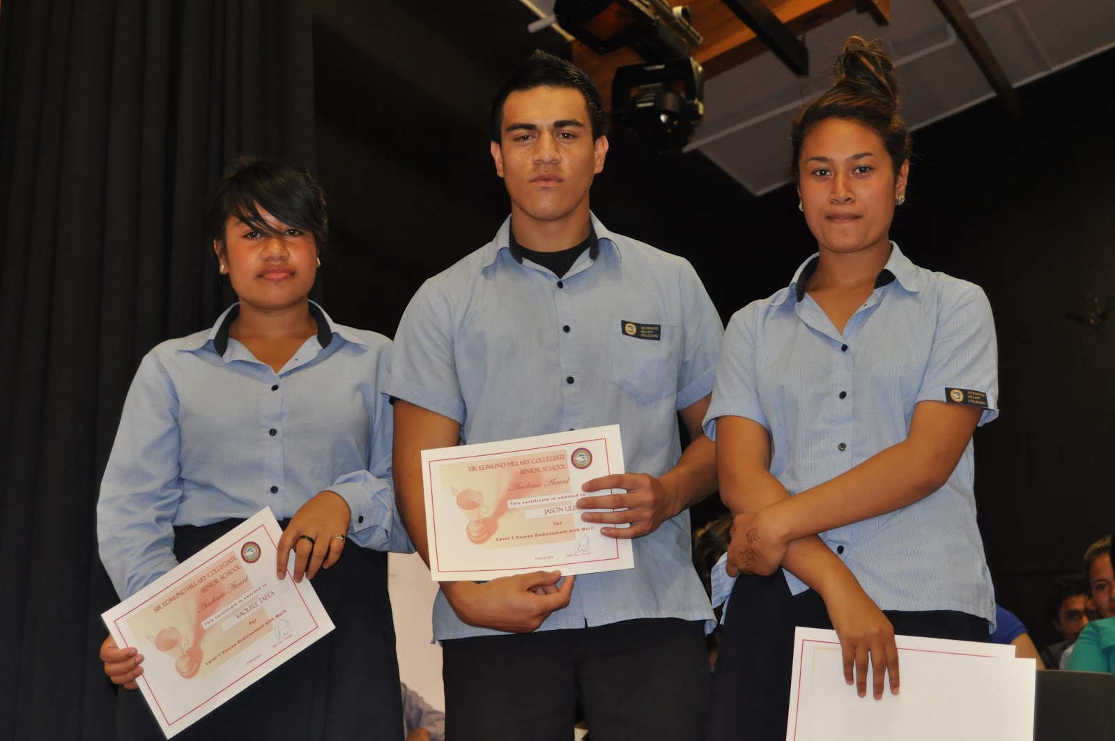 Sir Edmund Hillary Collegiate, Otara: Academic Opening Senior School