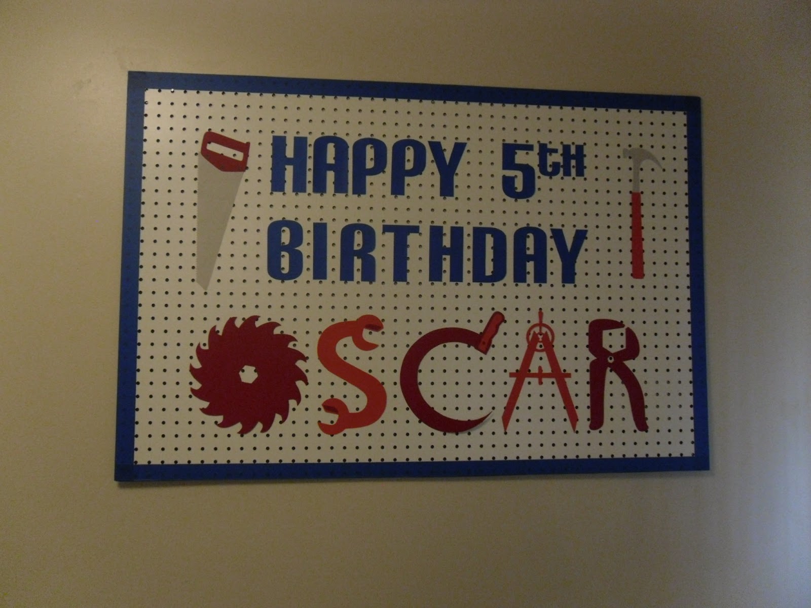 a work in progress...: Tool Party Decorations and Favors