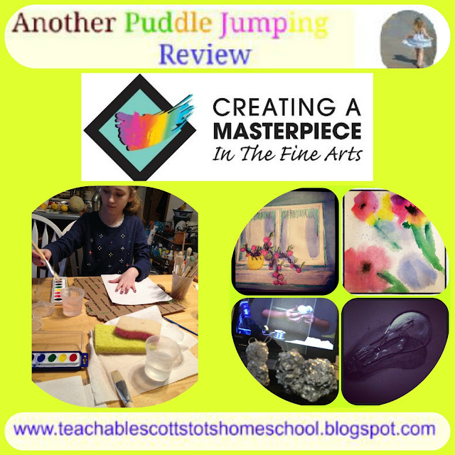 Puddle Jumping: Homeschool Review - Creating A Masterpiece Online Fine ...