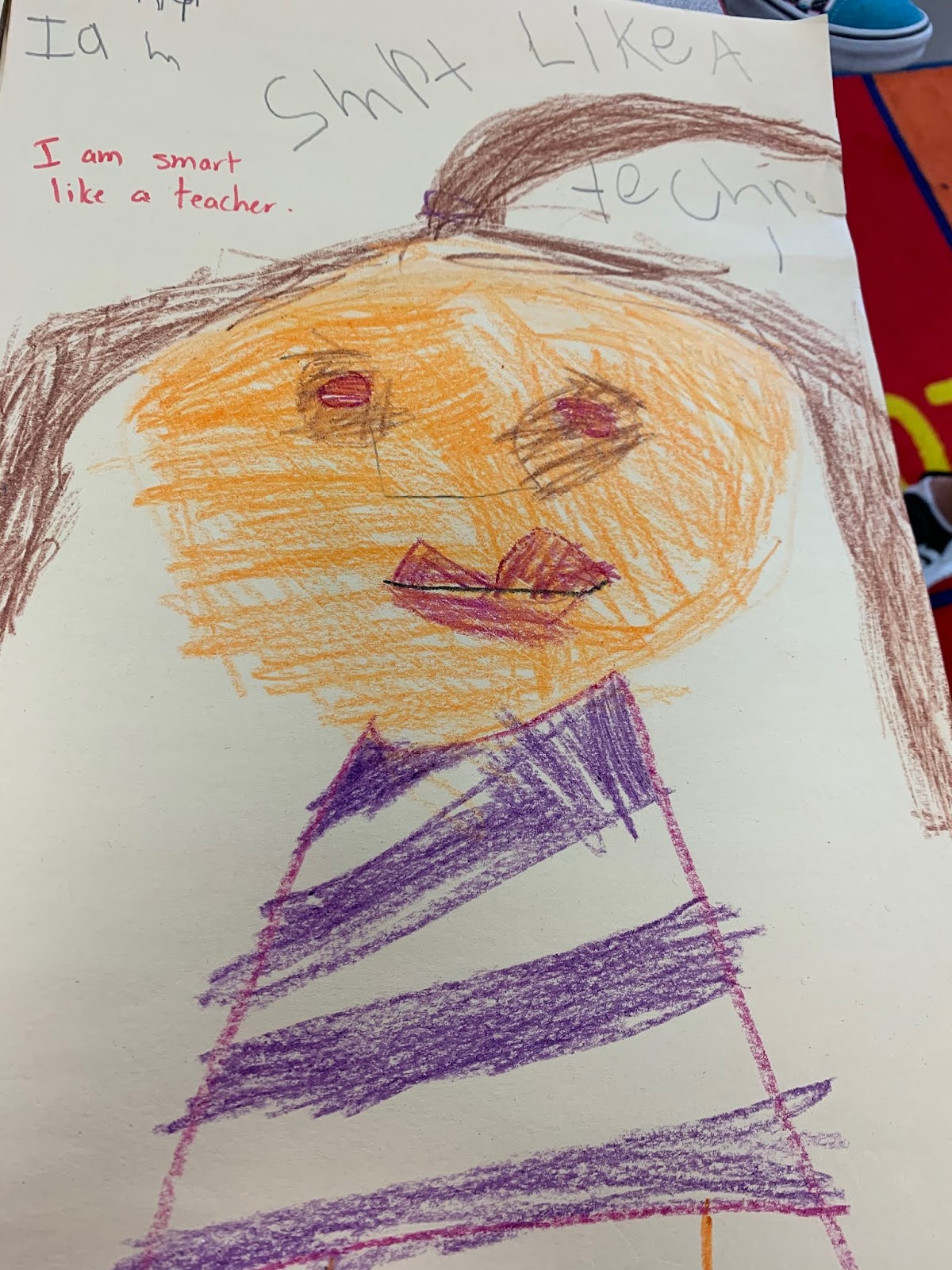 Not Just Child's Play: Challenging Young Minds: Similes and Self-Portraits