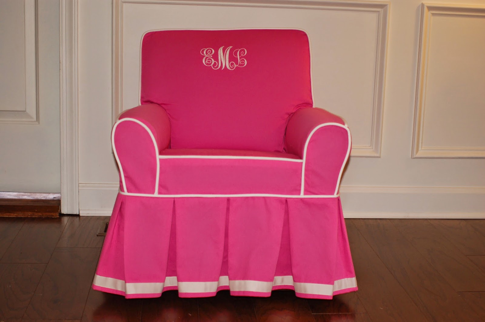 Pam Morris Sews: Girly Makeover for a Child's Chair