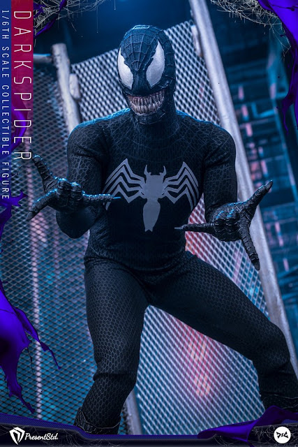 toyhaven: Present Studio X DJ Custom 1/6th scale Dark Spider 12" Figure ...