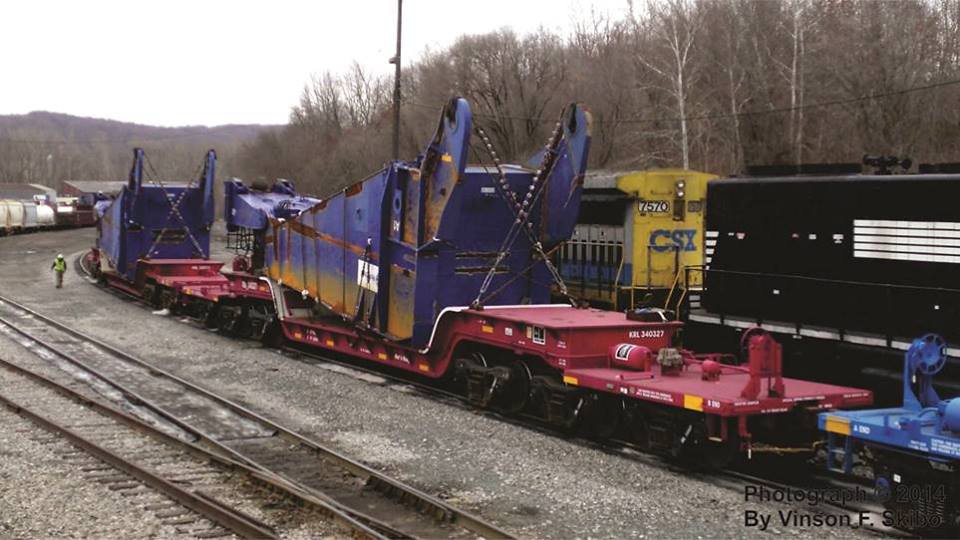 Industrial History: Schnabel Freight Car for Long/Heavy Loads.