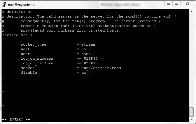 I started something: Installing and Configuring RSH on Linux