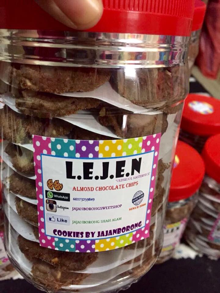 Jajan Borong Shah Alam: Tempahan Lejen Cookies for Raya Haji 2017