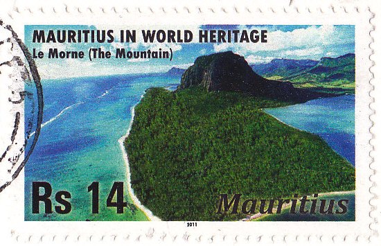 Travel with postcards through the world!: Mauritius card