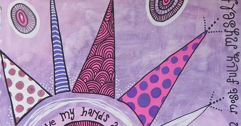 Rosie's Arty Stuff: MAKING ART ....