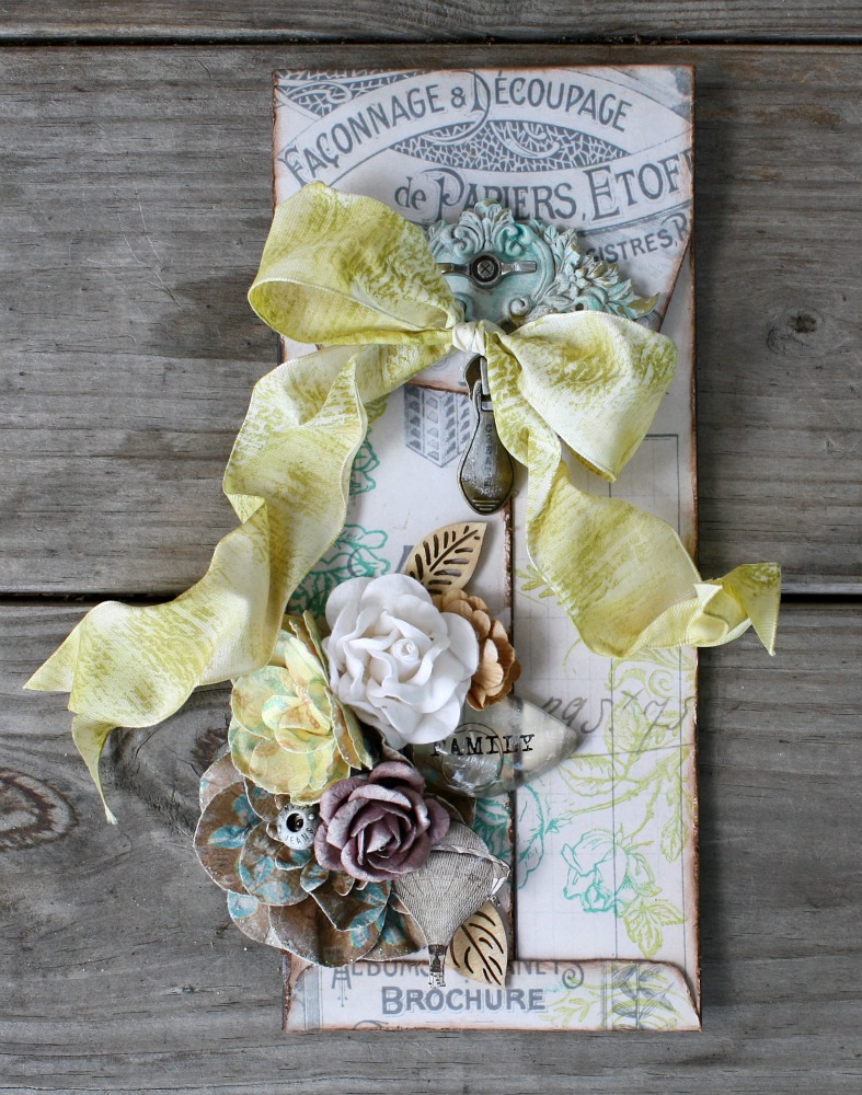Msliberty Creations: Ingvild Bolme Shabby Chic Altered Clock and ...