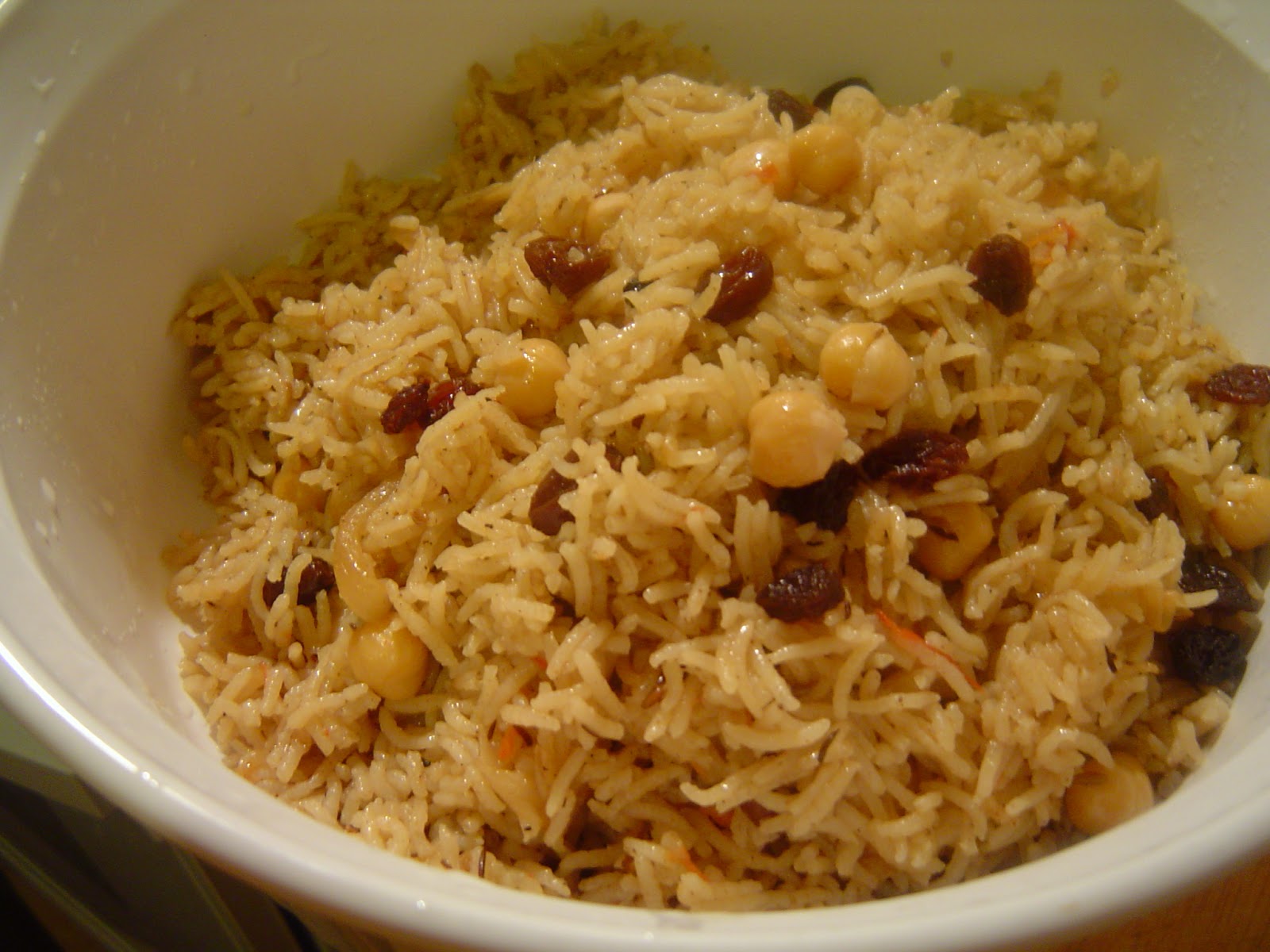 pakistani home cooking: peshaweri channa pulao