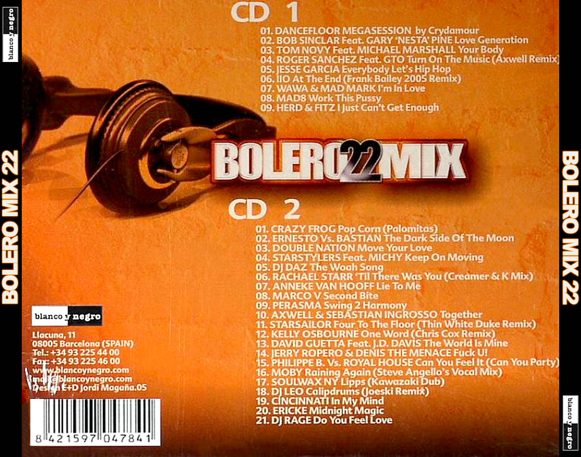 dance of the 90's: Bolero Mix 22