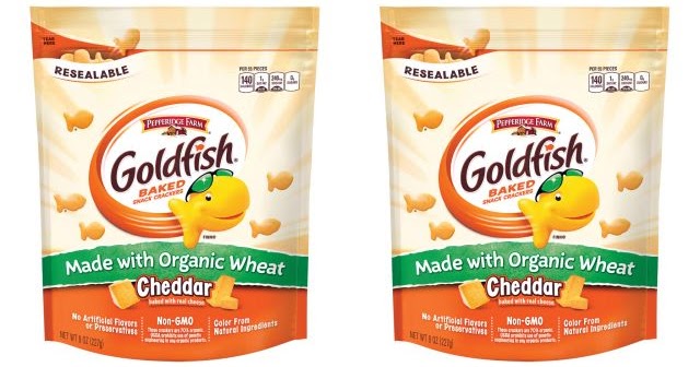 Goldfish Crackers Now in Organic Wheat Version | Brand Eating