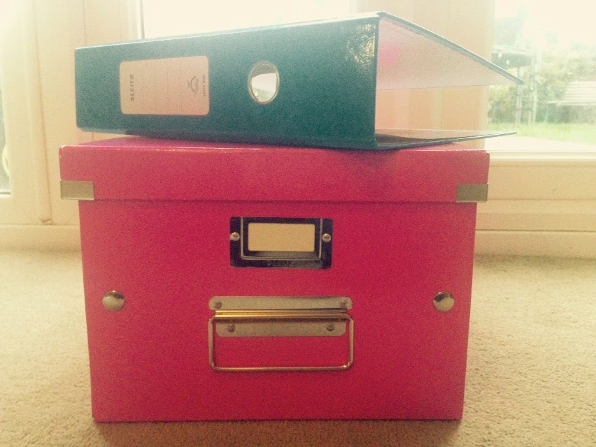 Shoplet A4 Storage Box & Lever Arch File. - Paperblog