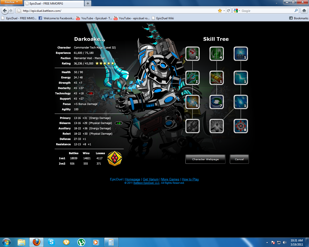 Epicduel Builds: Tech Mages