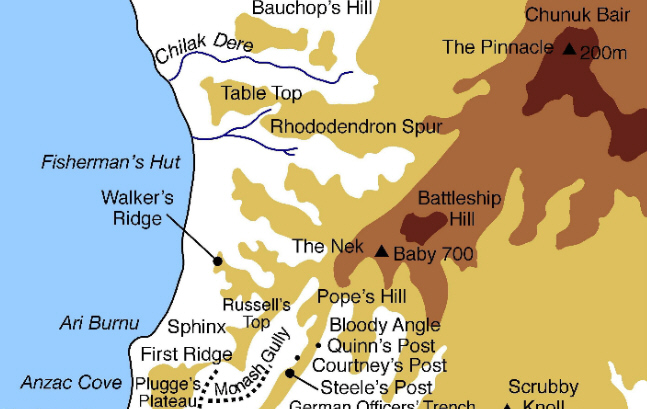 Roads to the Great War: A Key Position at Anzac: Battleship Hill